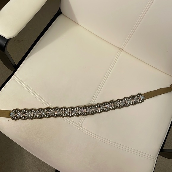 Altar'd State | Accessories | Altard State Gold Belt With Jewels | Poshmark